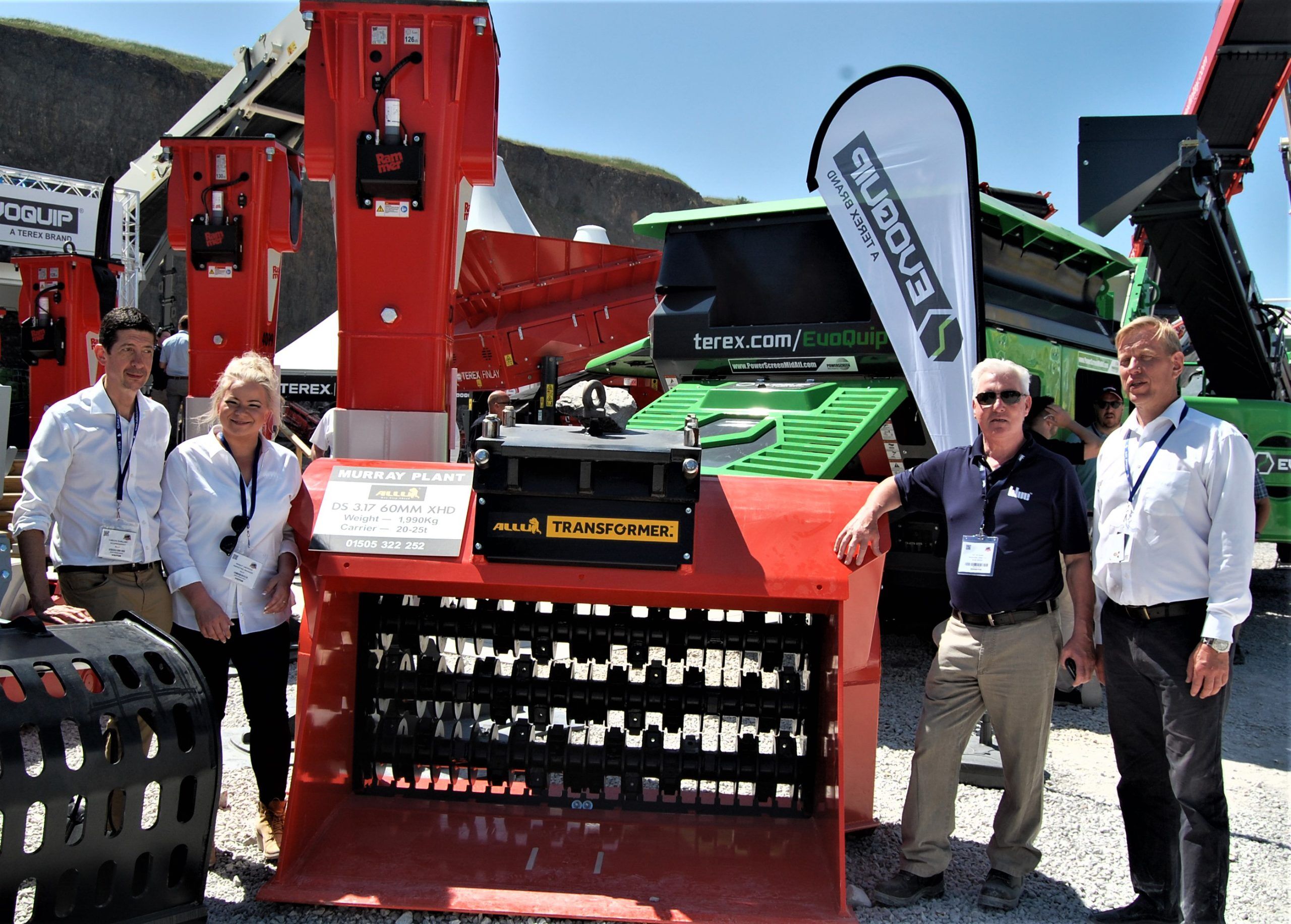 Major success for ALLU and Murray Plant at Hillhead 2018 - ALLU Global