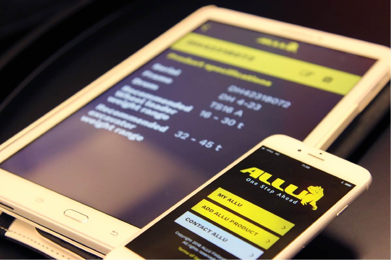 ALLU LAUNCHES MOBILE APPLICATION - ALLU Screening and crushing Buckets ...